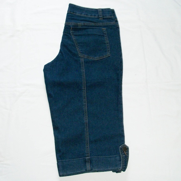 Cato | Jeans | Cato Womens Denim Cuff Capris Size 2 | Poshmark